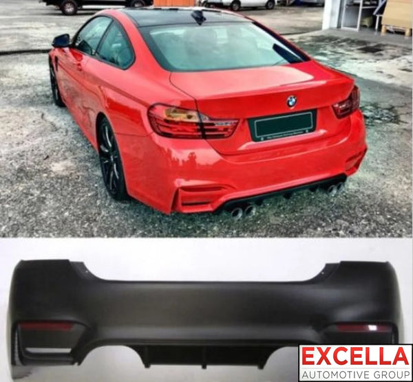 F32 F33 F36 - BMW 4 series - 2014 to 2020 - M4 Rear Bumper Kit ...