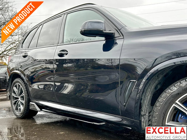 G05 - BMW x5 series - 2019 to 2023 - Black Knight Side Skirt Extension ...